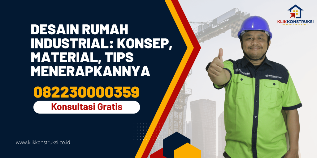 Desain Rumah Industrial: Konsep, Material, Tips Menerapkannya - Klik ...