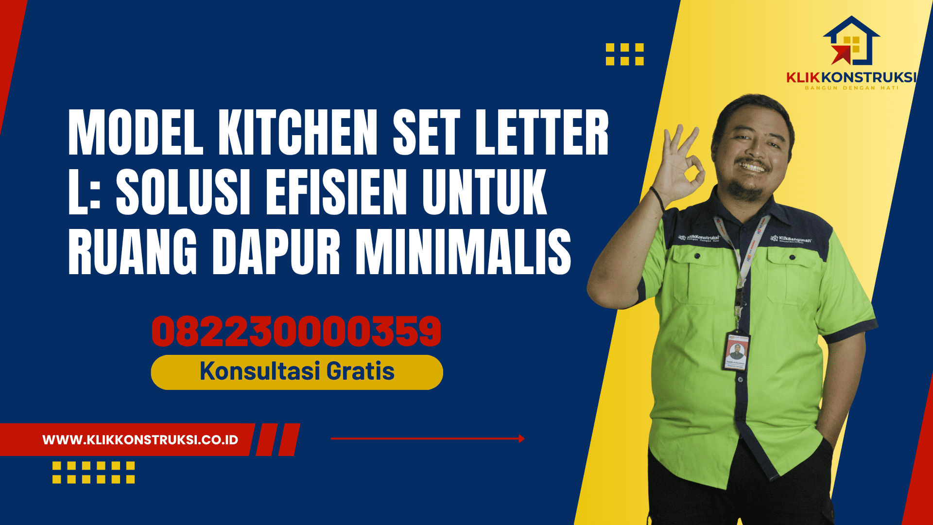 Model Kitchen Set Letter L: Solusi Efisien Dapur Minimalis - Klik ...