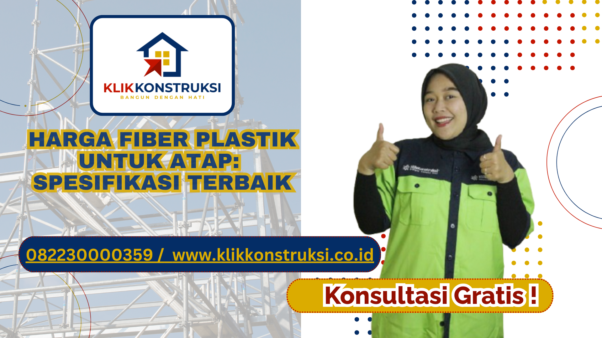 Harga Fiber Plastik untuk Atap: Spesifikasi Terbaik - Klik Konstruksi