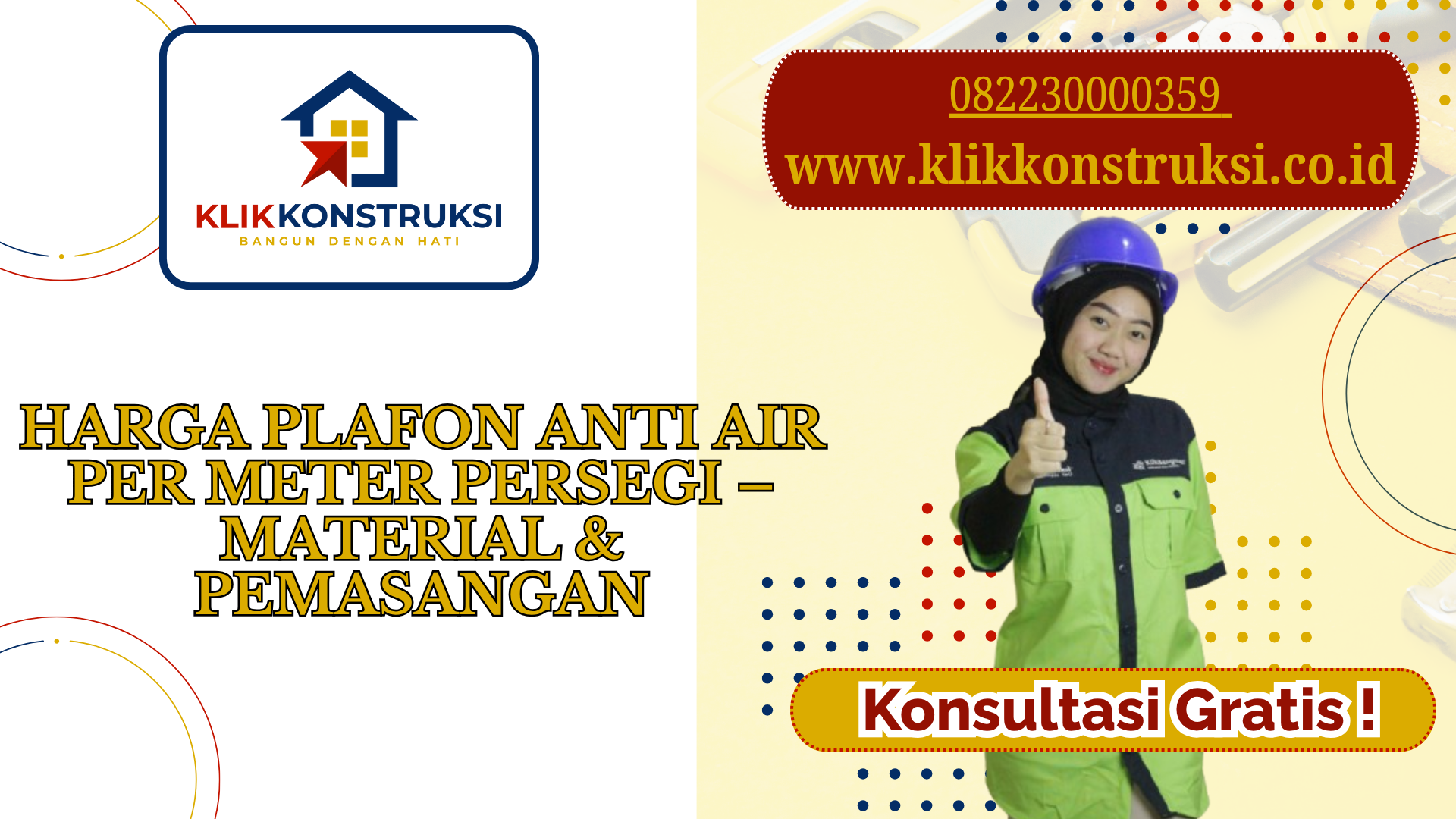 Harga Plafon Anti Air per Meter Persegi – Material & Pemasangan - Klik ...
