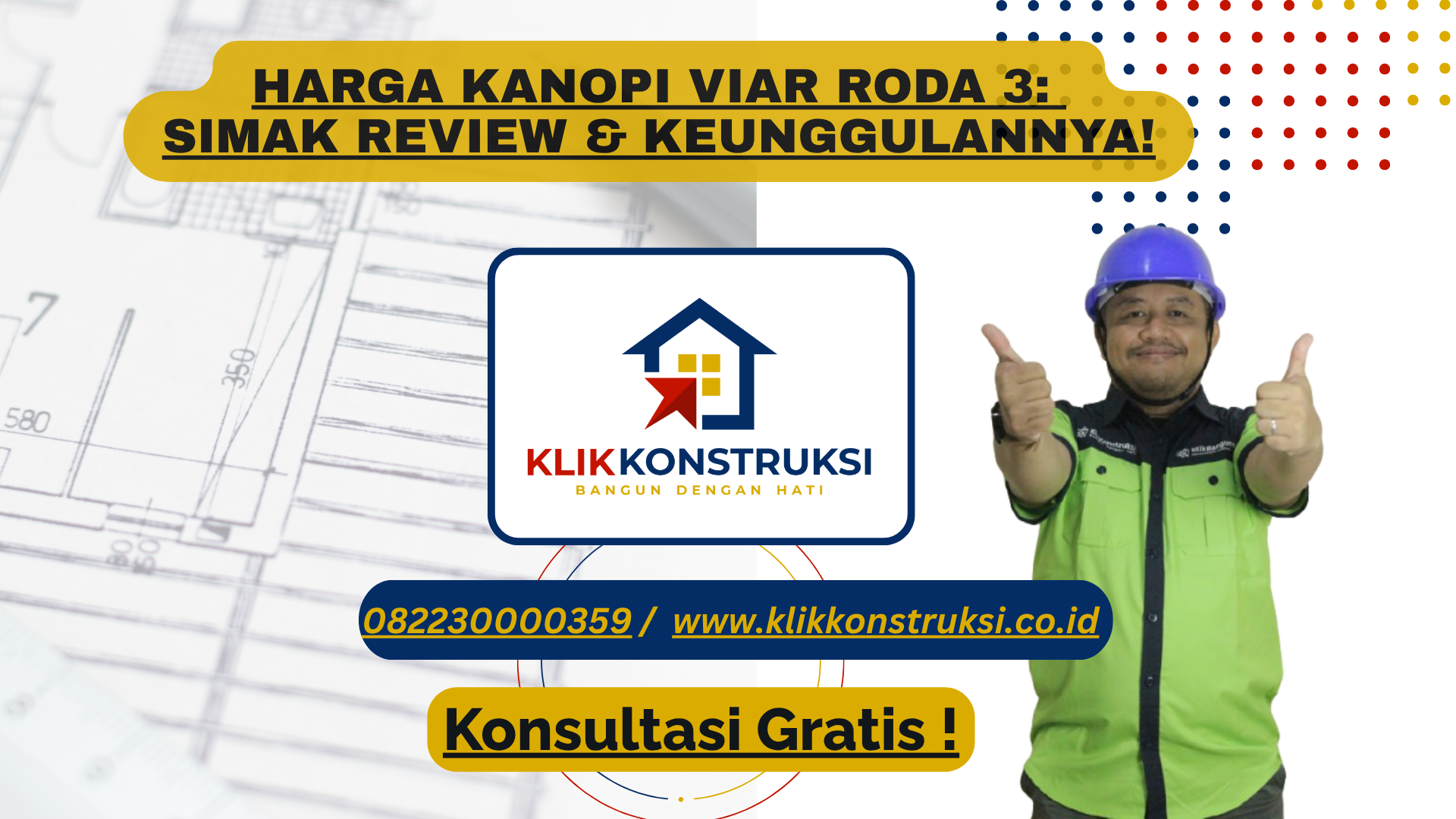 Harga Kanopi Viar Roda 3: Simak Review & Keunggulannya! - Klik Konstruksi