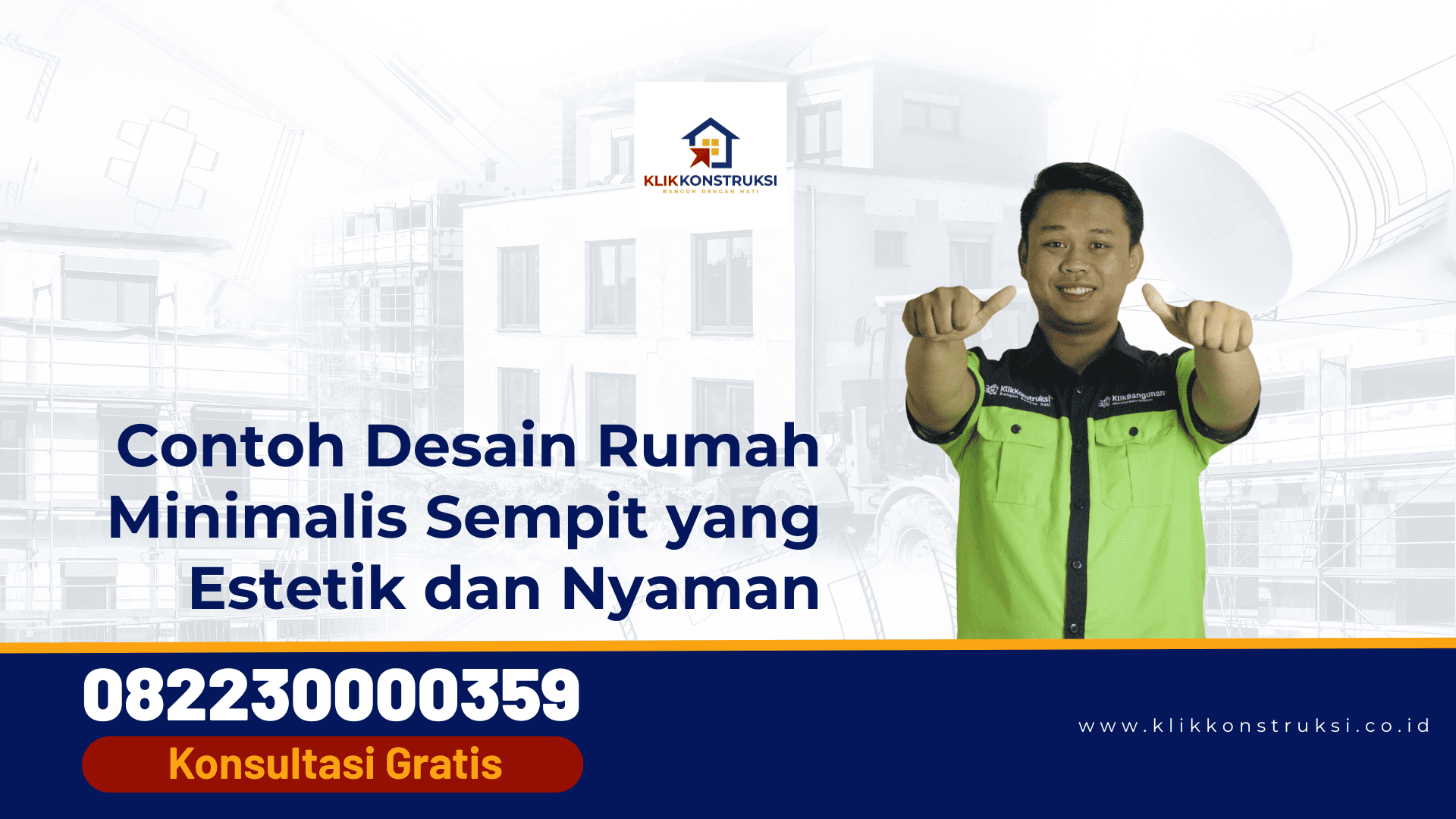 Contoh Desain Rumah Minimalis Sempit yang Estetik dan Nyaman - Klik ...