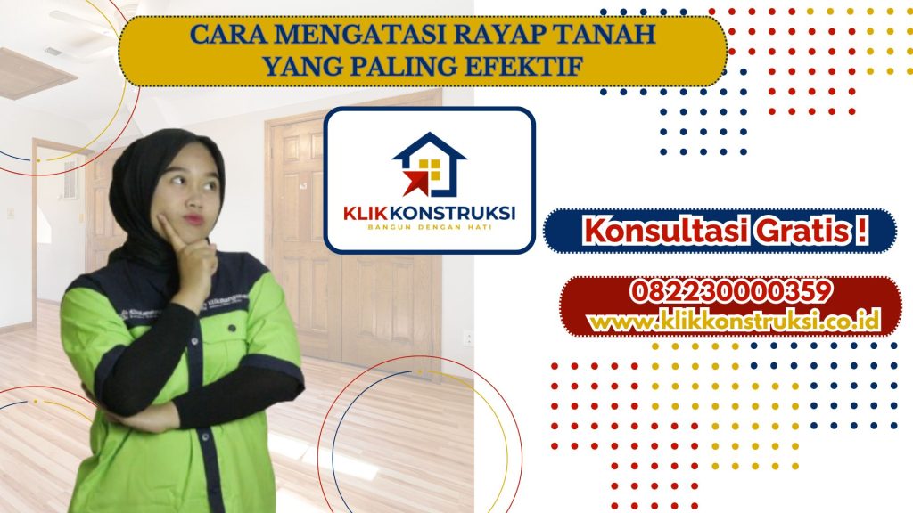 Cara Mengatasi Rayap Tanah yang Paling Efektif - Klik Konstruksi